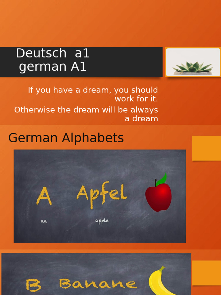 deutsch alphabets | PDF