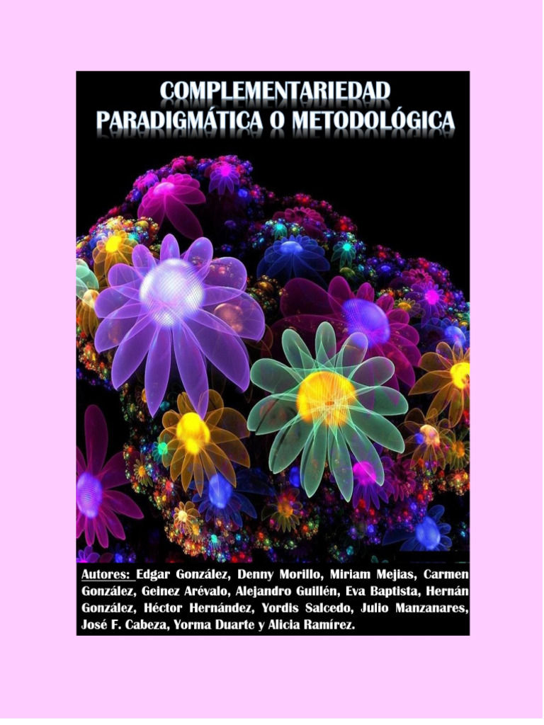 Complementariedad Paradigmatica o Metodologica Libro | PDF | Paradigma ...