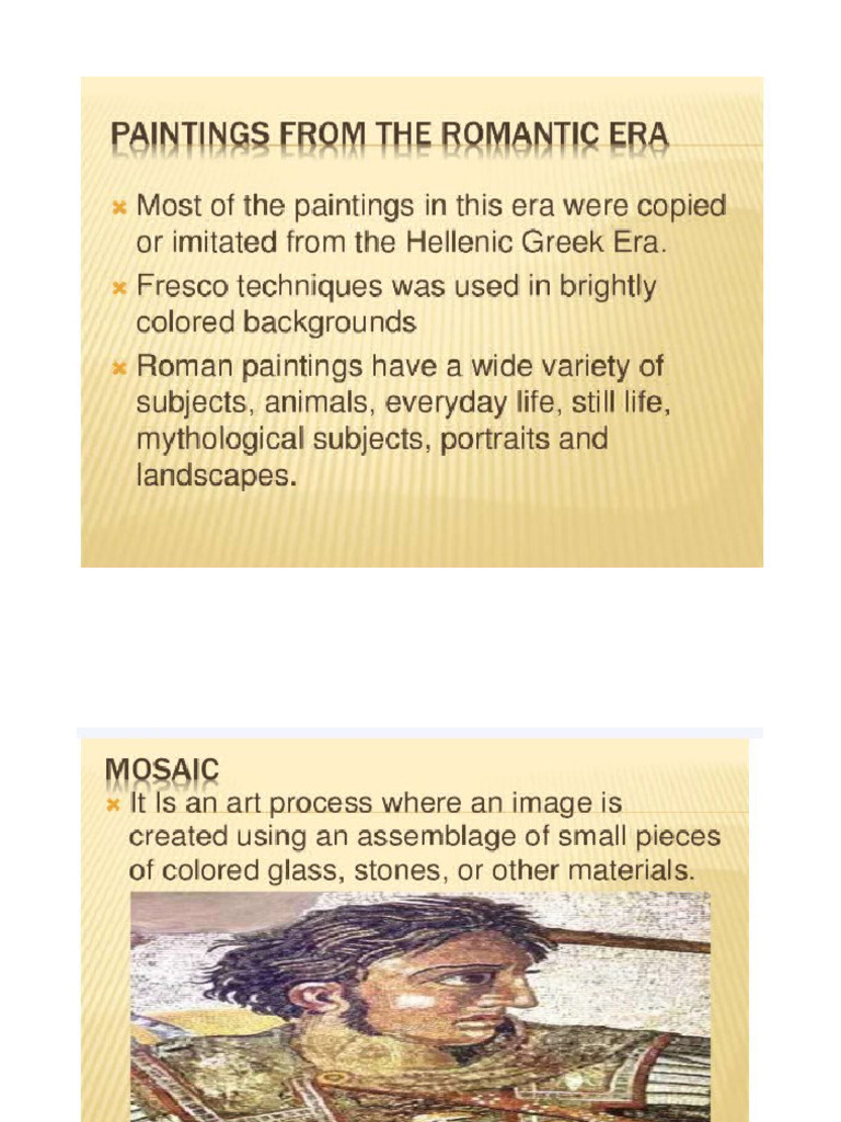 Q1 Arts 9 Romantic Era | PDF