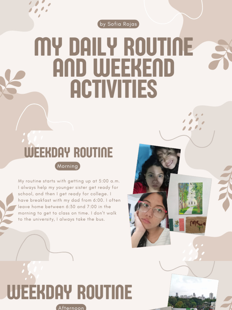 My Routine | PDF