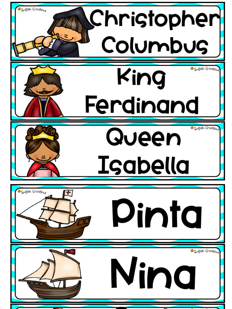 Columbus and His Voyages Explained | PDF