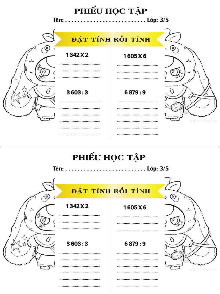 PBT Toán Baby Three | PDF