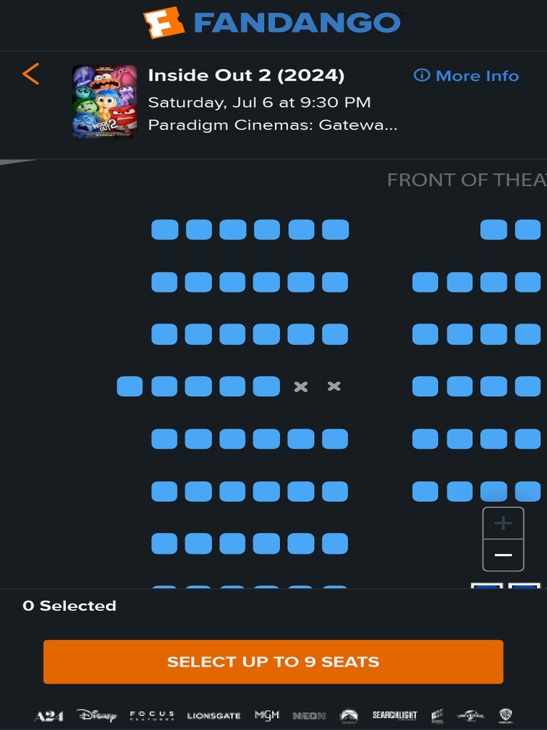 Choose Seats Fandango | PDF