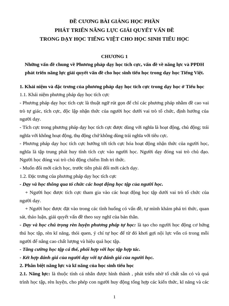 Bài Gi NG PTNL GQVĐ | PDF