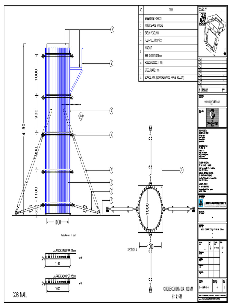 CIRCULAR FORMWORK 1 | PDF