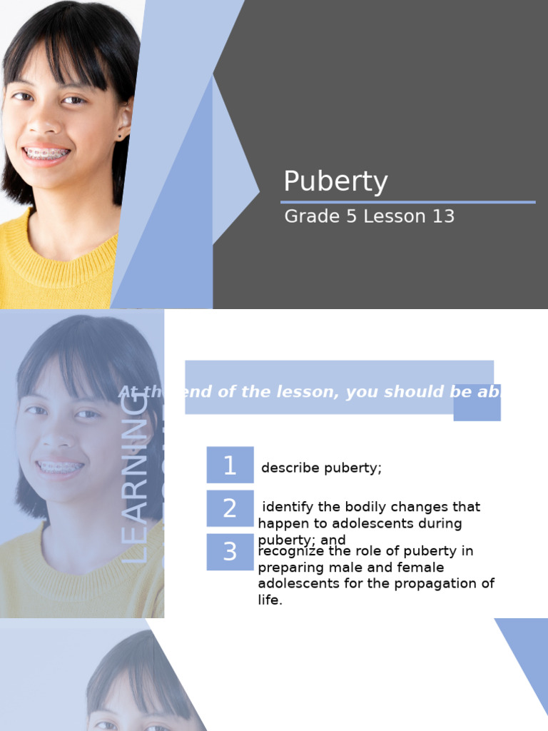 Understanding Puberty: Changes in Adolescents | PDF | Puberty | Adolescence