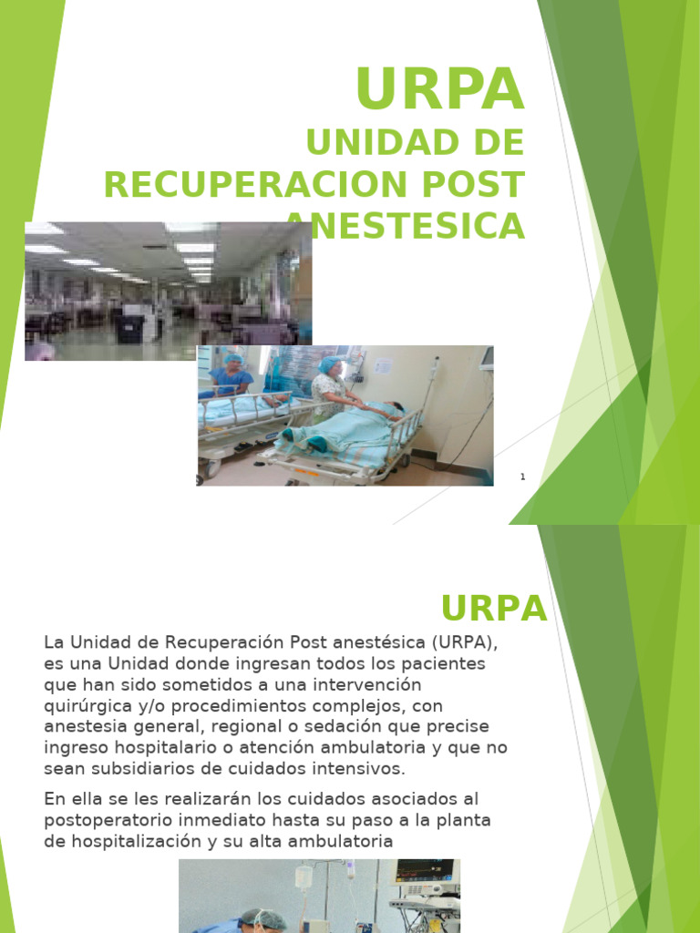 URPA | PDF | Anestesia | Respiración