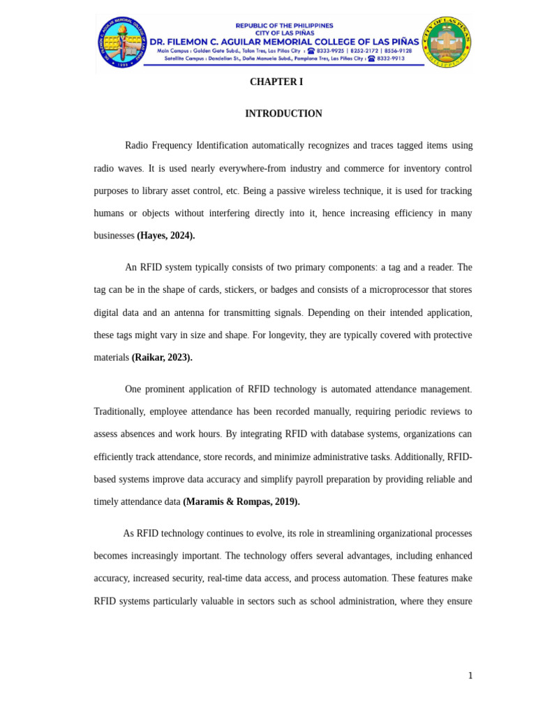 Topic #1 | PDF | Radio Frequency Identification | Databases