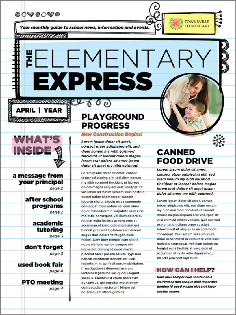 Elementary Newsletter | PDF