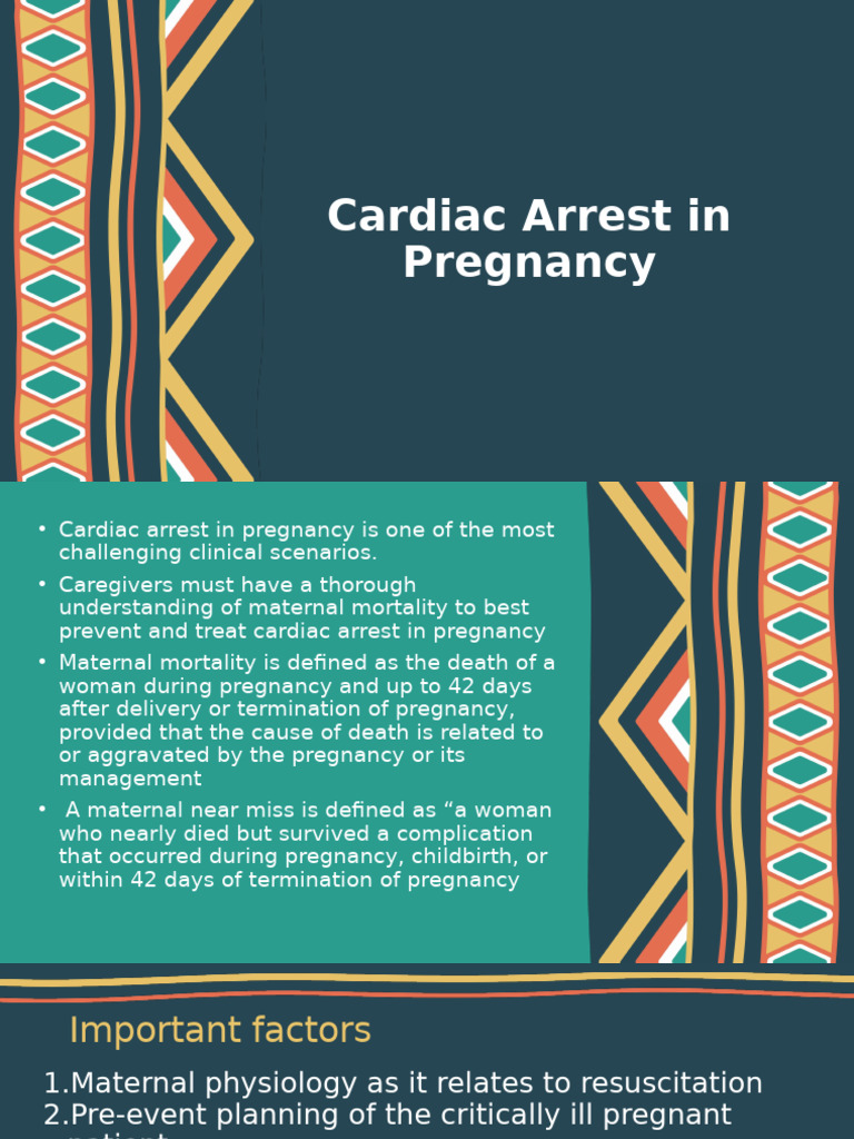 Cardiac Arrest Management in Pregnancy | PDF | Cardiopulmonary ...