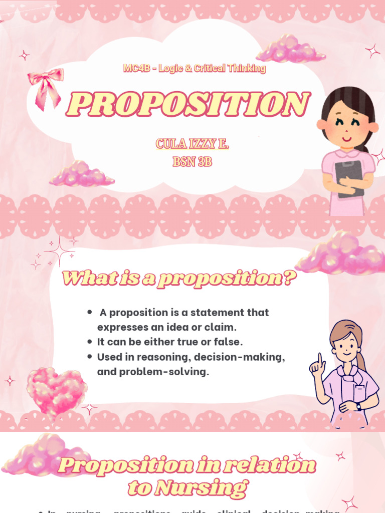 MC4 Proposition | PDF