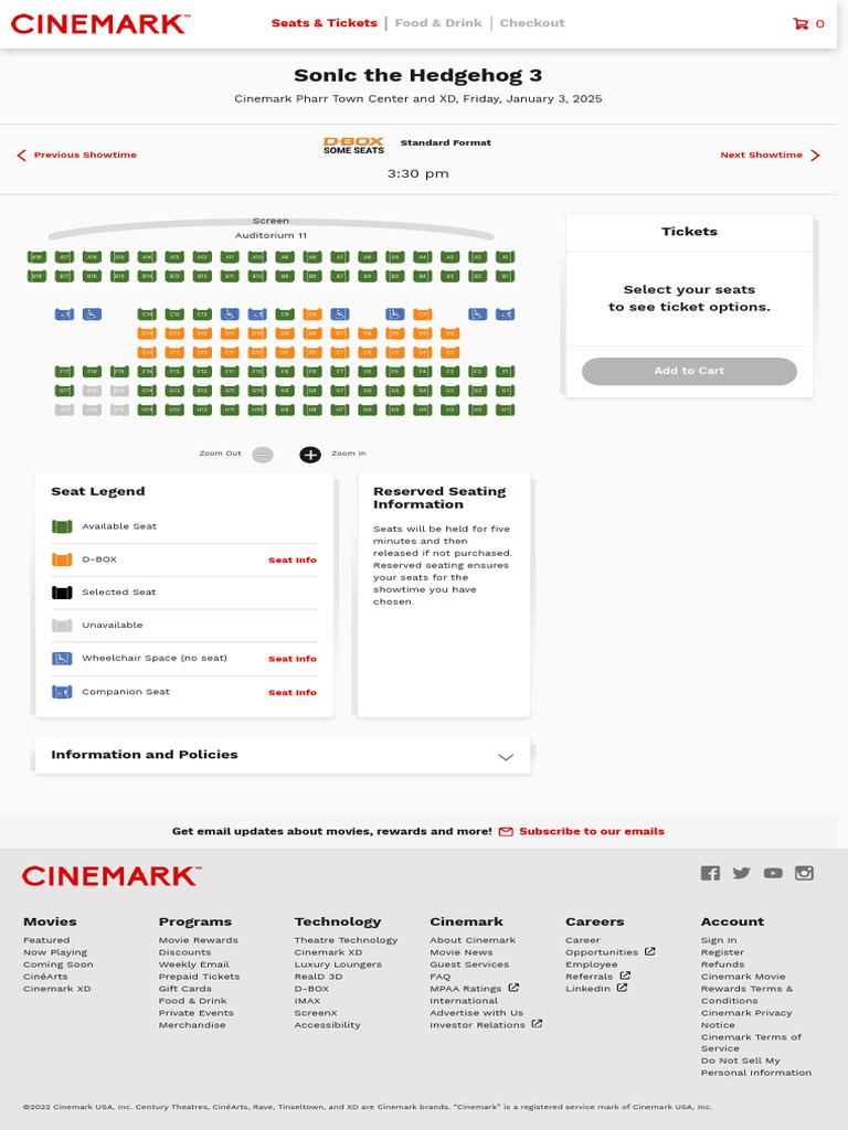 Cinemark - Reserve Your Seats | PDF | Chess | Chess Theory
