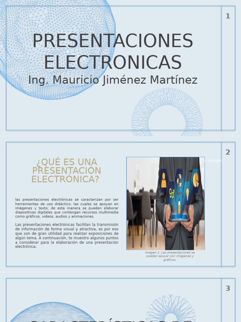 Introducción a Presentaciones Electrónicas | PDF | Microsoft PowerPoint | Adobe Flash