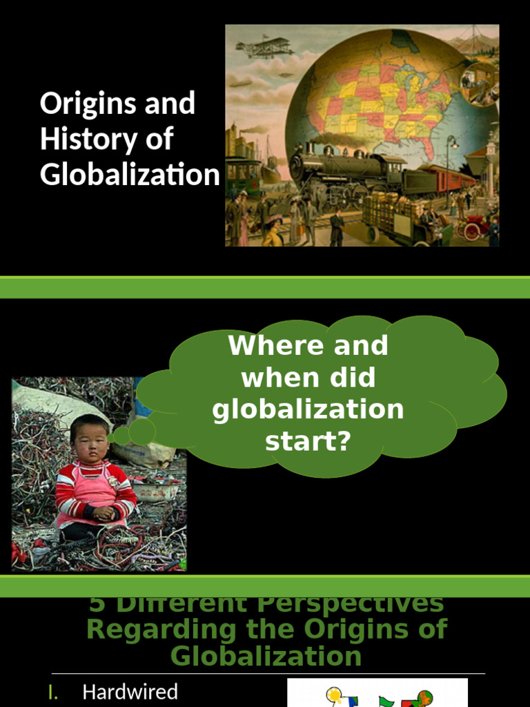 History and Perspectives on Globalization | PDF | First French Empire ...