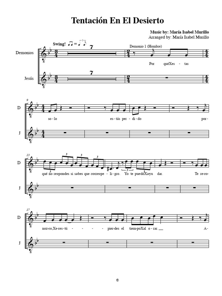 Tentación en El Desierto | PDF