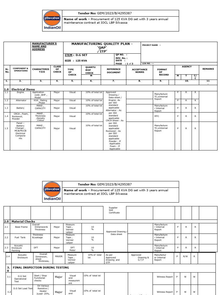 QAP 8 Ahmedw@indianoil - in | PDF