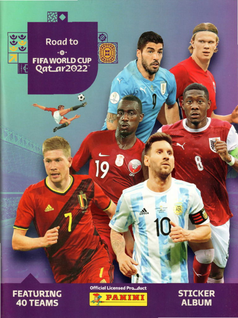 Álbum Road to Fifa World Cup Qatar 2022 - Panini [ElSaber21] | PDF