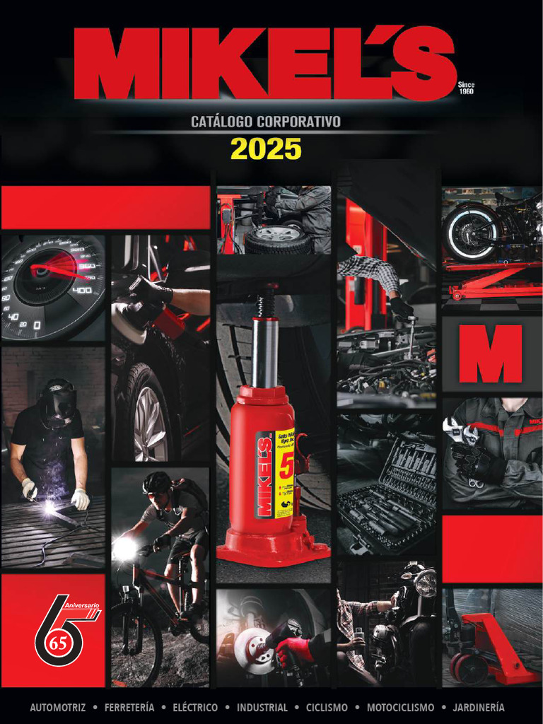 Mikels - Catálogo Corporativo 2025 | PDF | Motocicleta | Producción y fabricación