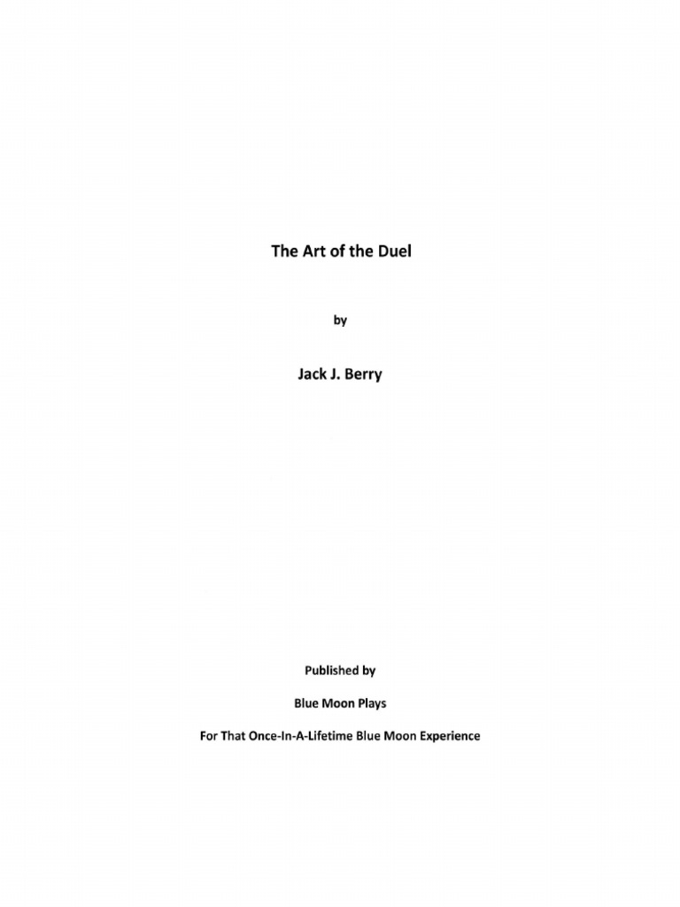 Art of Duel | PDF