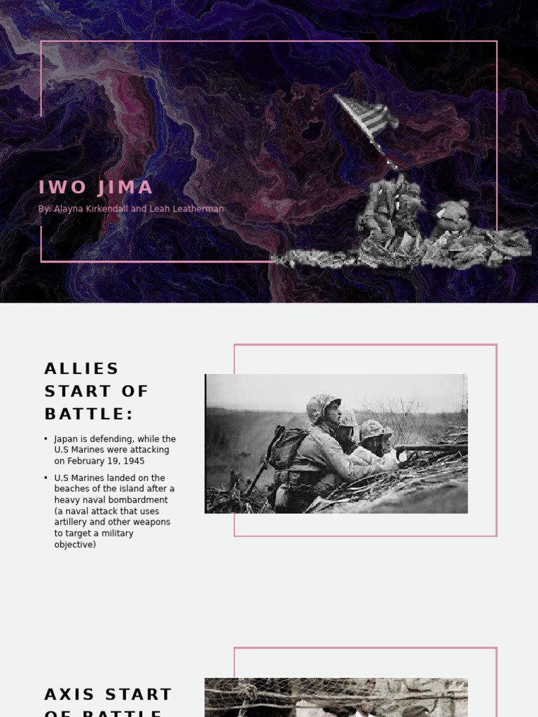 Iwo Jima: Key Battle Overview | PDF | Iwo Jima | Kamikaze