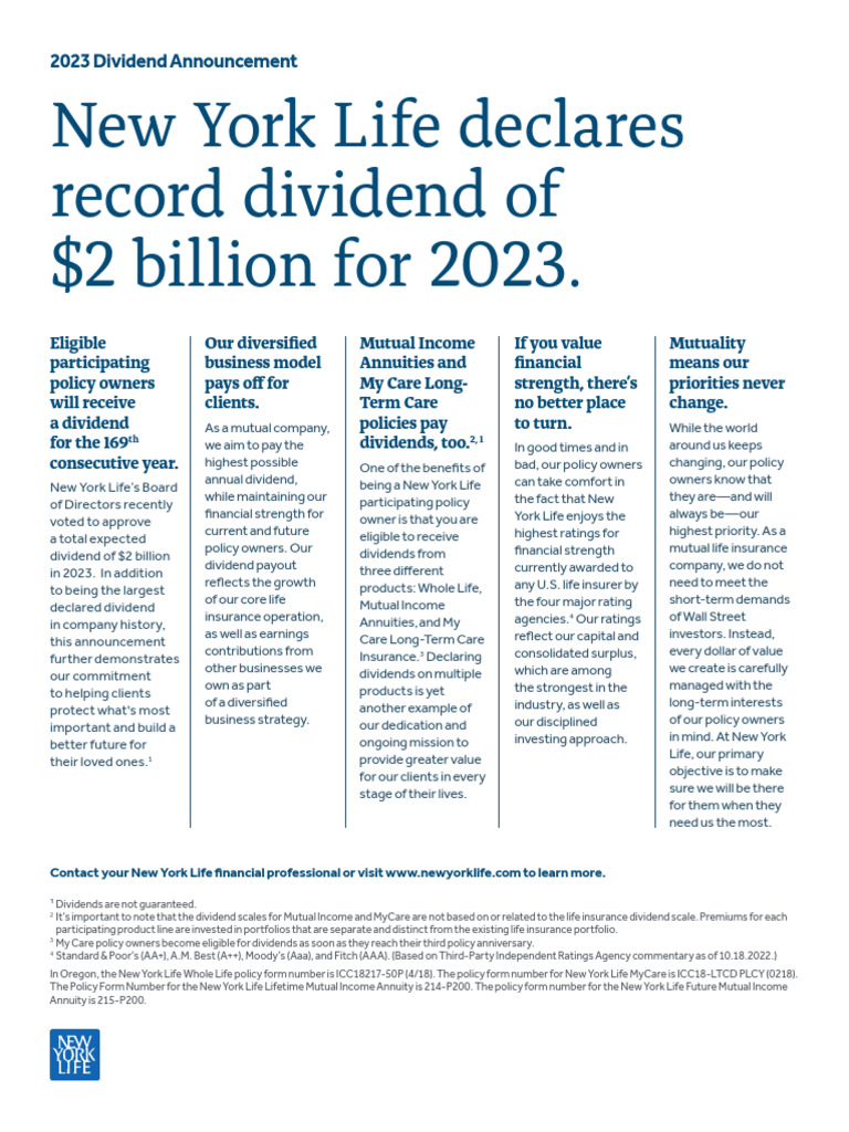 AR09451 11 22 Dividend Action Flyer Tier 3B Release | PDF | Dividend ...