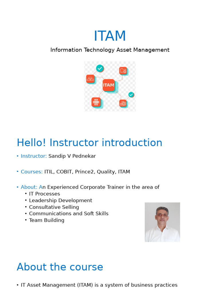 101_001_ITAM_TOC and Intro | PDF