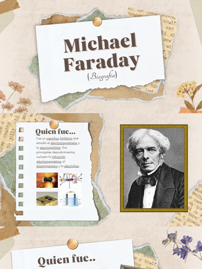 Michael Faraday | PDF | Electromagnetismo | Ciencias fisicas