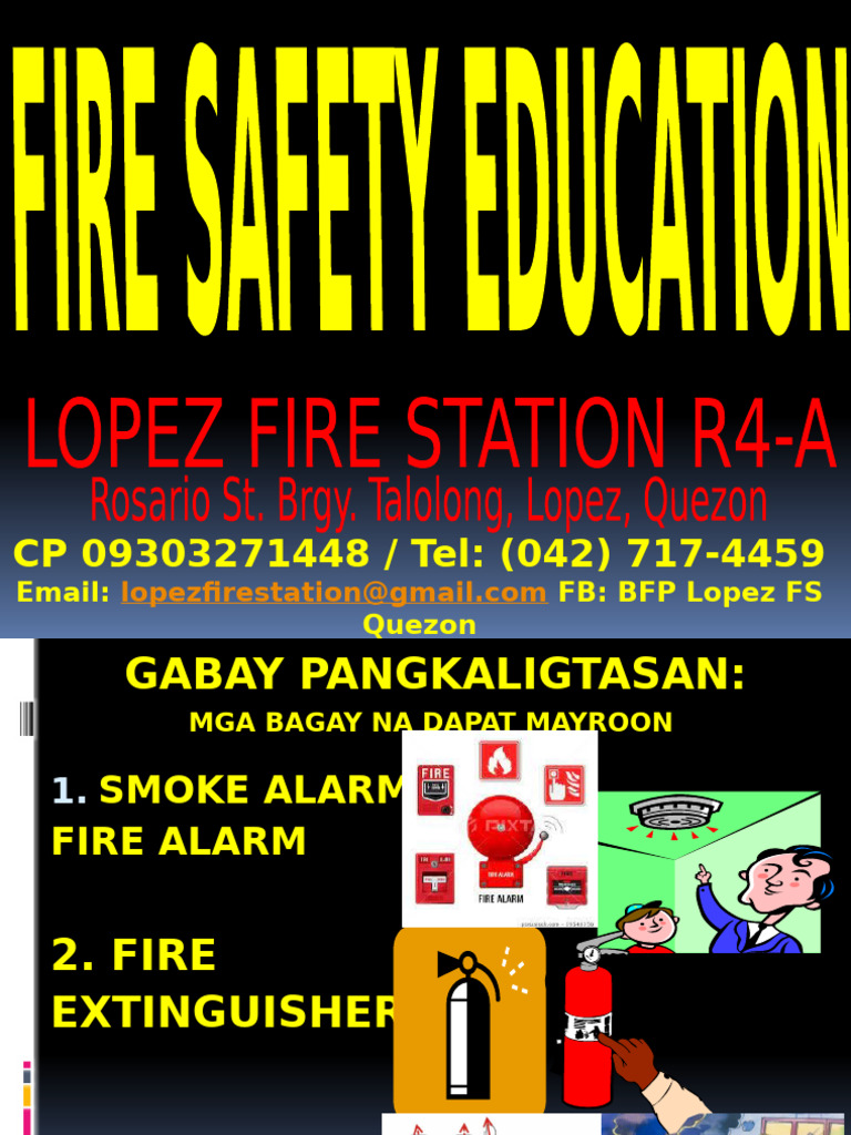 BFP Presentation For Tarp | PDF