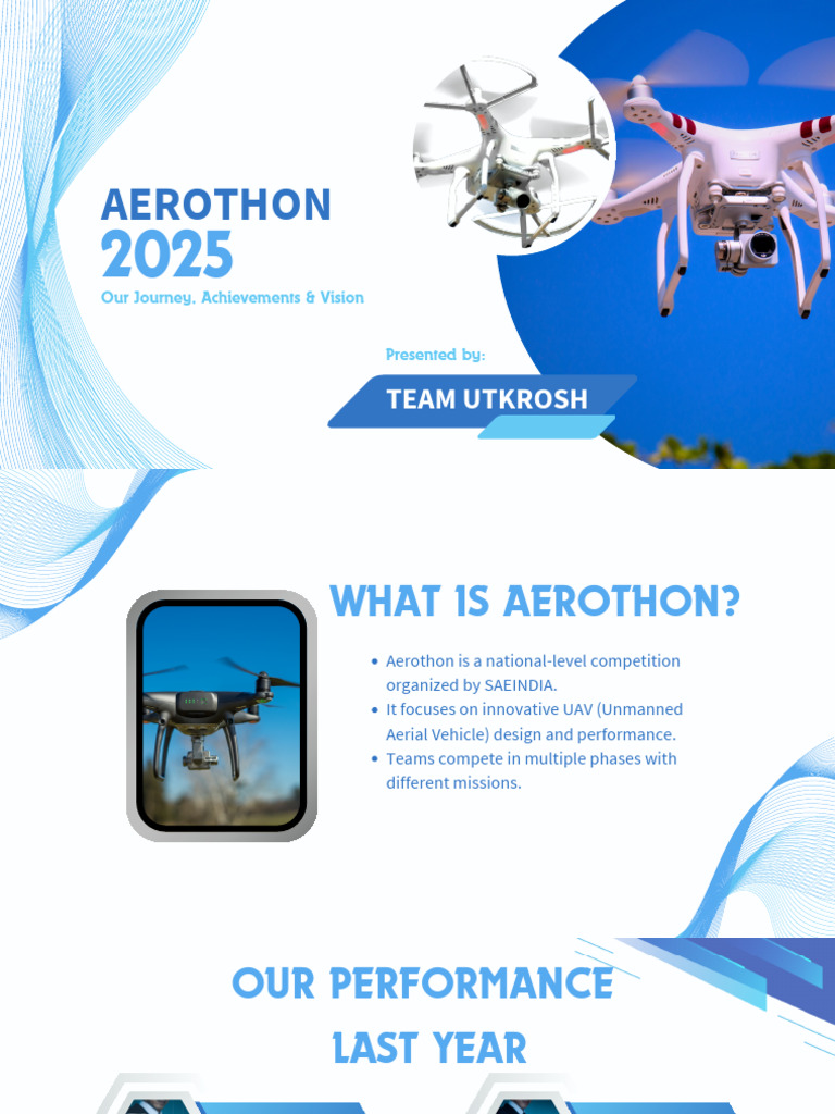 Aerothon 2025! | PDF