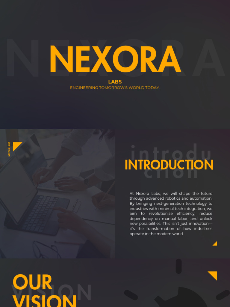 Nexora Labs: Revolutionizing Agriculture | PDF | Agriculture | Automation