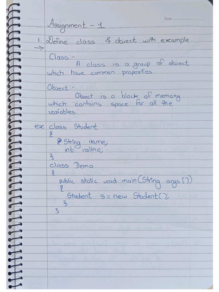 JPR Assignment 1 | PDF