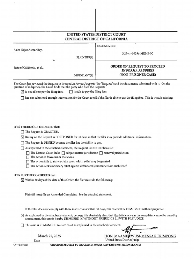 EVIDENCE 00054 Bey V California | PDF