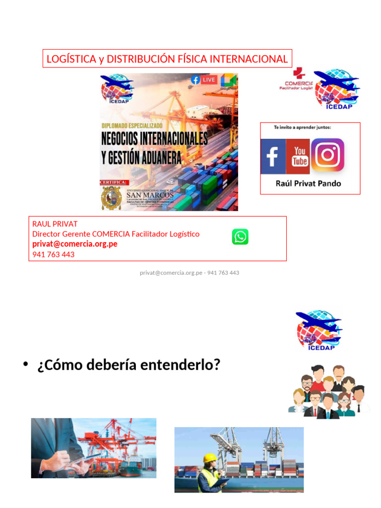 Tema 7 Logistica y Dfi | PDF | aduana | Logística