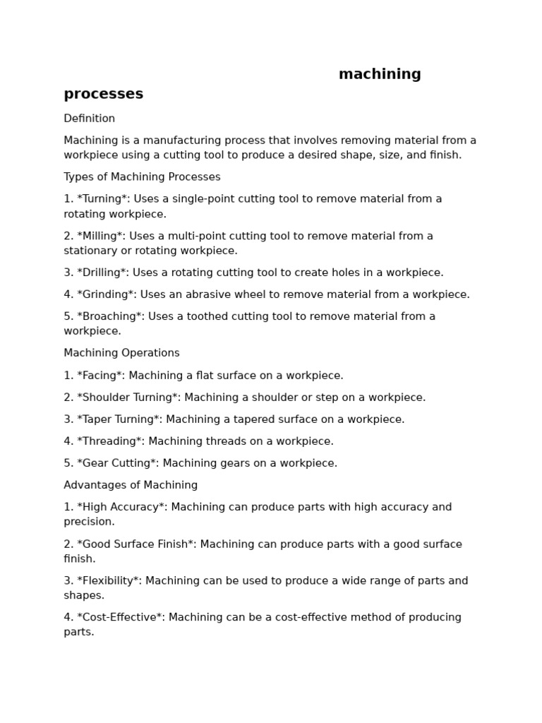 Manufacturing Processes | PDF | Machining | Welding