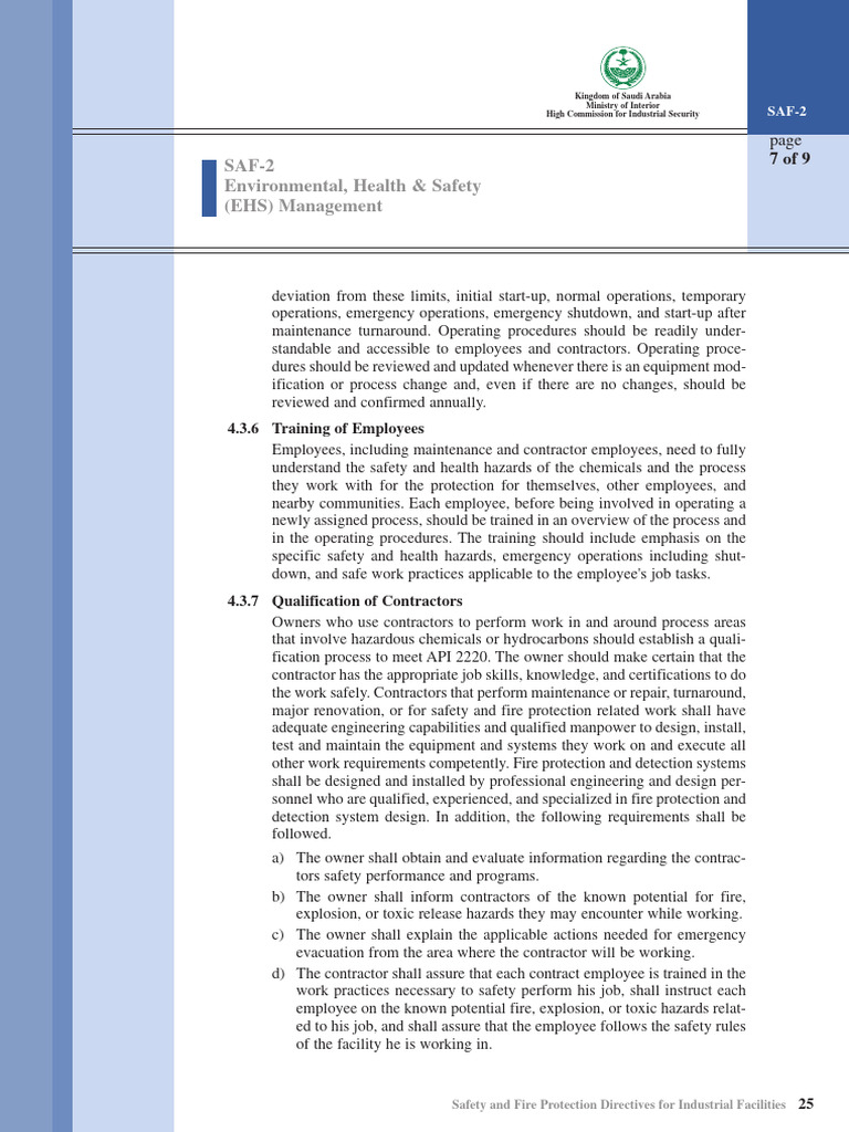 Saf 25 | PDF | Employment | Safety