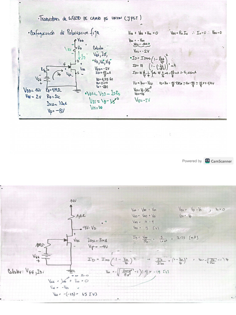 Transistores JFET | PDF