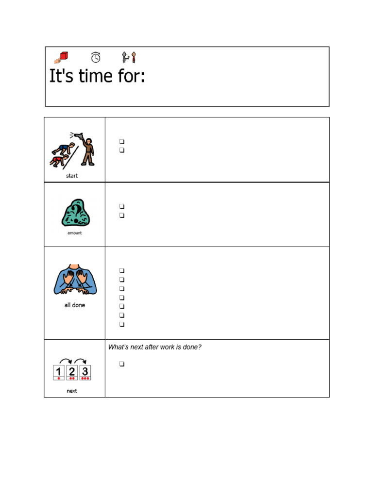 Sad N Graphic Organizer For Work Tasks | PDF