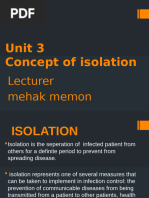 Types of Isolation Techniques in Nursing | PDF | Infection | Health ...
