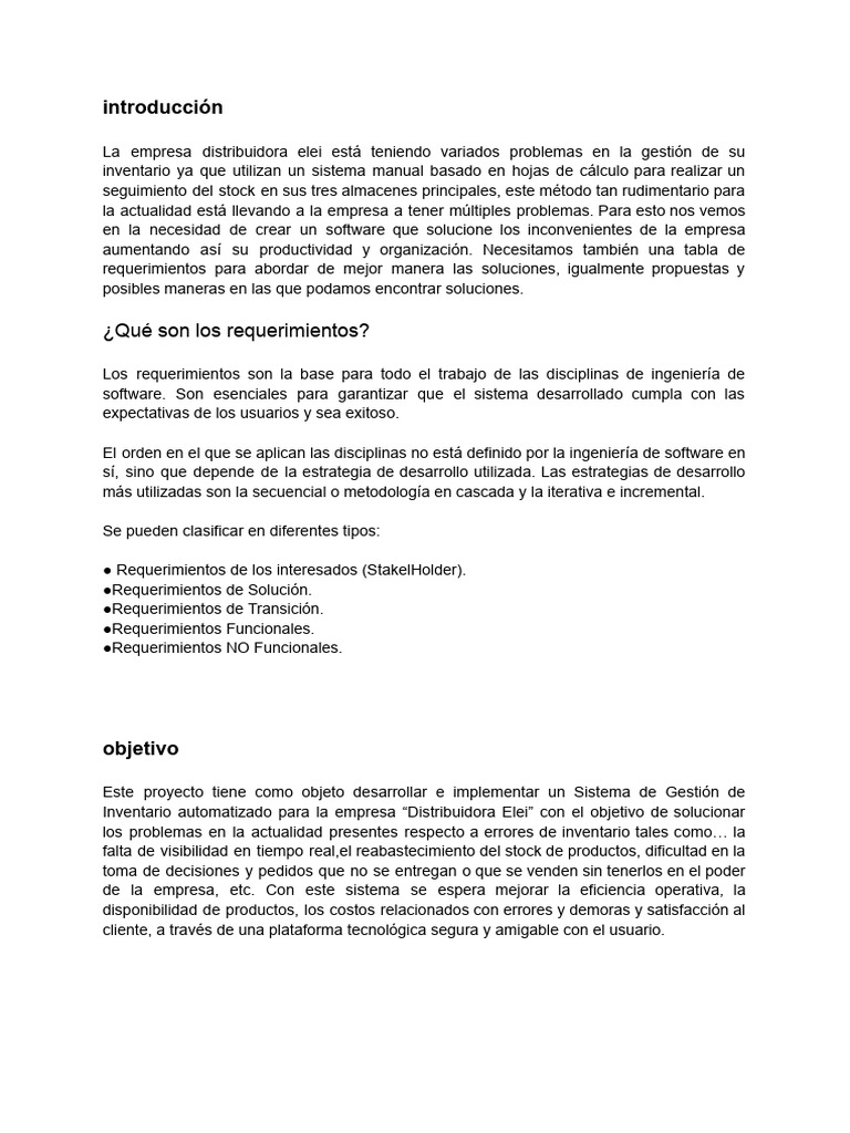 Informe Modelamiento de Soluciones Informáticas | PDF | Software | Business