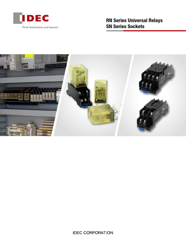 RN Series Universal Relays Overview | PDF | Relay | Alternating Current