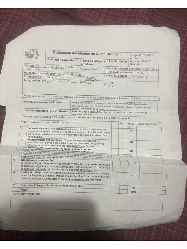 Problemario 1 Franco García | PDF