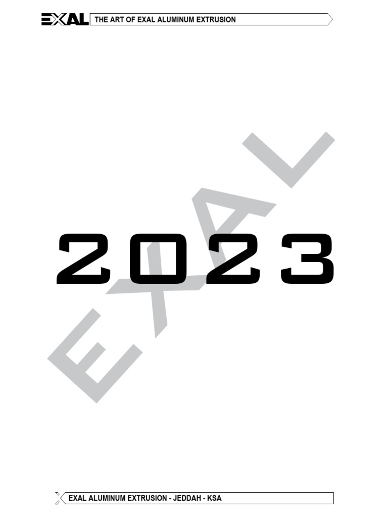 Exal Catalogue-2023_rev1 (1) | PDF | Building Engineering