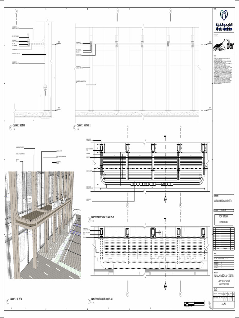Canopy 2 Section 1 4 Canopy 2 Section 2 3: Al Rajhi Medical Center ...