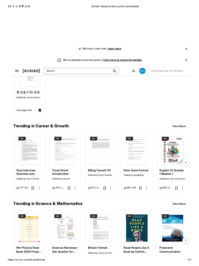 Scribd - Home To The World's Documents | PDF | Scribd