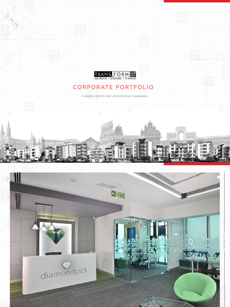 Corporate Portfolio | PDF | Home Economics | Interior Design