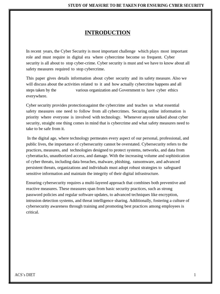 Shweta MGT Cover Project | PDF | Security | Computer Security