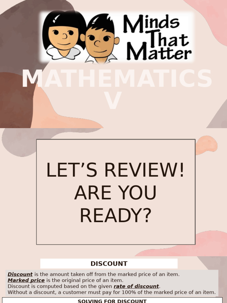 3rdQ Math5 Final - Reviewer | PDF | Circle | Triangle