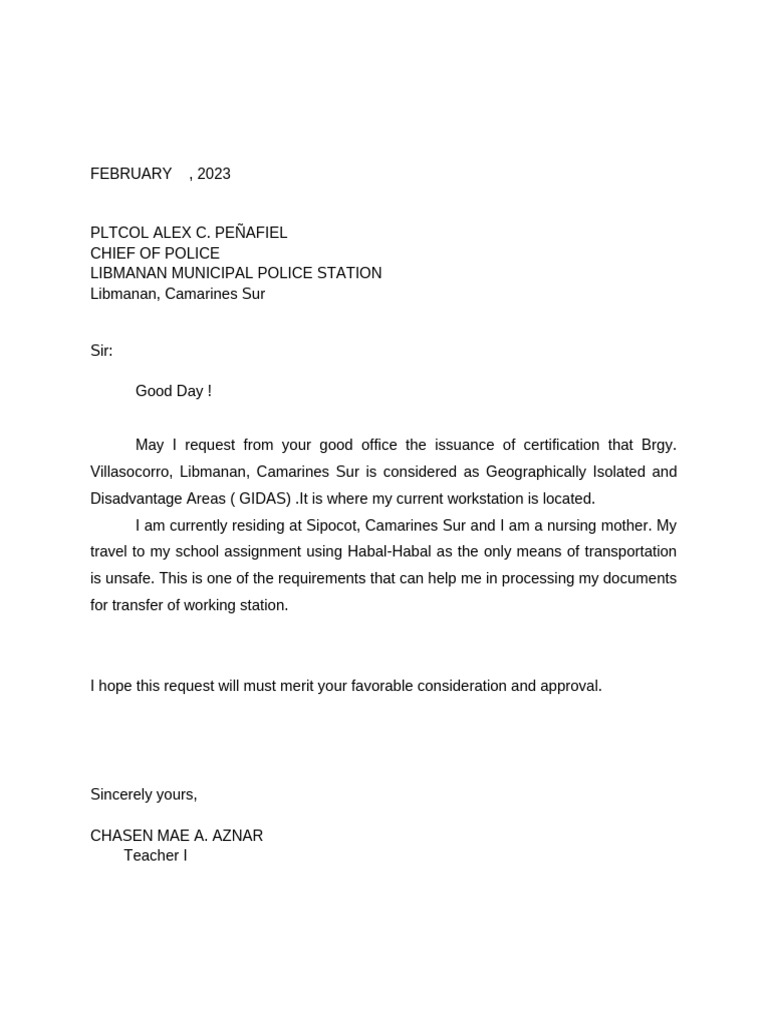 Certificate Request PNP | PDF