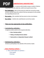 Bus Arbitration | PDF | Arbitral Tribunal | Computer Engineering