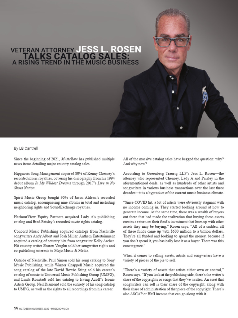 Catalog Sales Jess L Rosen | PDF | Royalty Payment